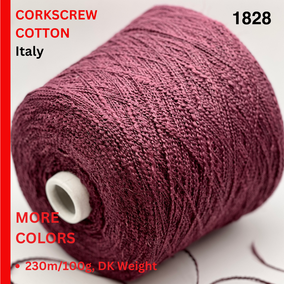 Cotton Fantasy CRIMP FLAME Yarn, FRESCOT, Luxury Yarn by Ri.Go, Availa ...